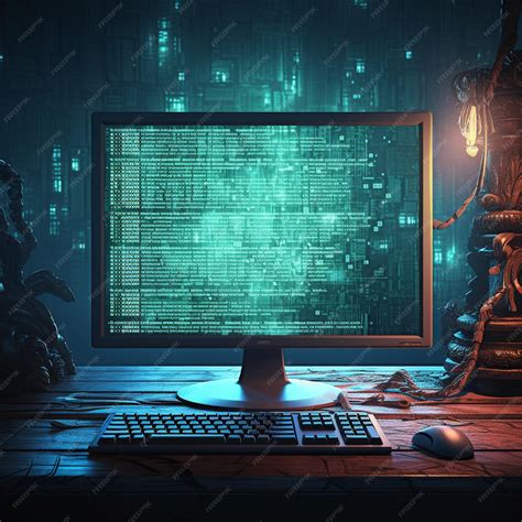 Tela De Computador Com Código De Linguagem De Programação De Códigos Foto Premium