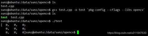Linux下运行opencv的两种方式opencv Include Linux Csdn博客