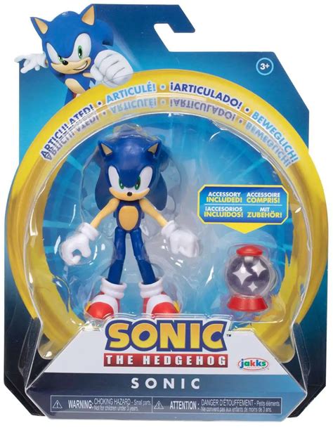 Sonic The Hedgehog Sonic The Hedgehog 4 Action Figure With Invincible