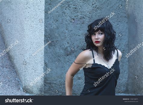 Cute Happy Beautiful Sexy Brunette Female Stock Photo Shutterstock