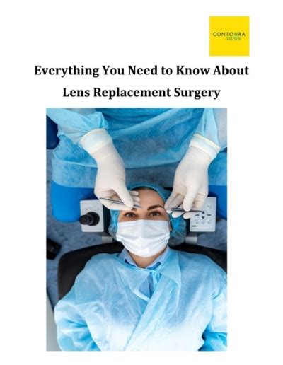 Everything You Need To Know About Lens Replacement Surgery