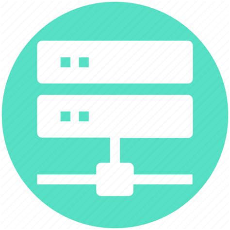 Svg Data Data Storage Database Rack Server Web Host Icon