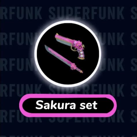 Sakura Set Mm2 Murder Mystery 2 Game Item Gameflip