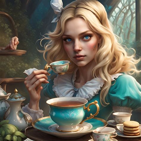 Download Alice Wonderland Tea Party Royalty Free Stock Illustration Image Pixabay