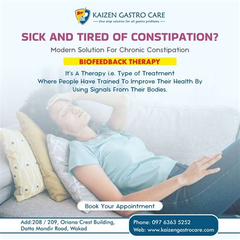 Constipation Constipation Biofeedbacktherapy Constipationtreatmemt Kaizengastrocare