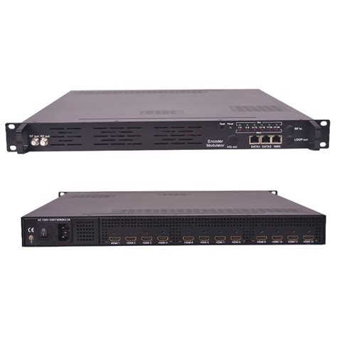 DVB C Tuner Input Encoder DVB T Digital Headend IPTV Modulaotr Encoder Modulator Encoder And