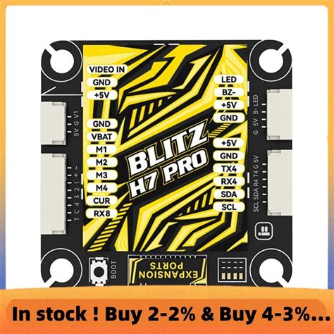 for iflight blitz h7 pro flight controller for fpv drone supports