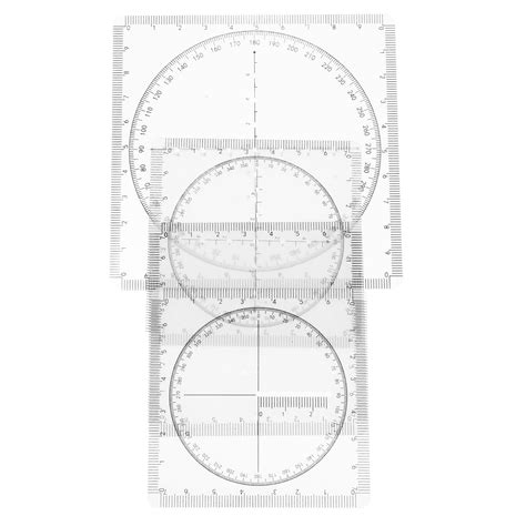 Mlins 1 Set Of Math Functions Drawings Template Stencil Plastic