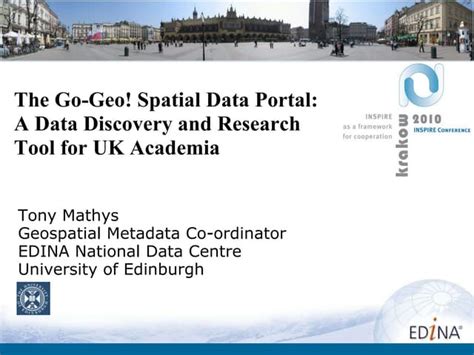 The Go Geo Spatial Data Portal A Data Discovery And Research Tool For Uk Academia Ppt