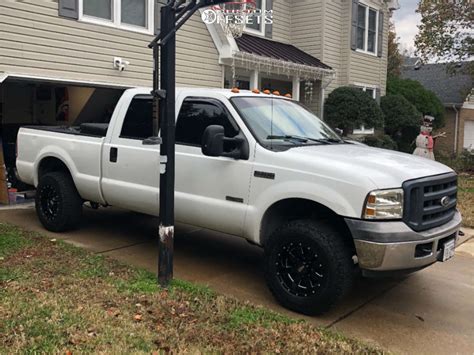 2006 Ford F 250 Super Duty With 17x10 24 Moto Metal Mo962 And 275
