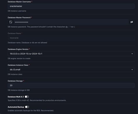 Aws Oracle Sleakops Documentation