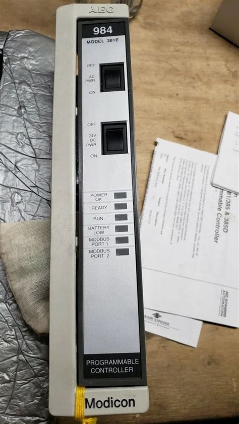 AEG Modicon E Programmable Controller At Modicon PLC In Bhavnagar ID