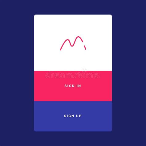 Ui Ux And Gui Template Layout For Mobile Apps Stock Vector Illustration Of Icon Card 80779804