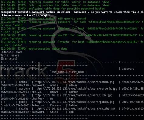 Owning The Database With Sqlmap Penetration Testing Lab