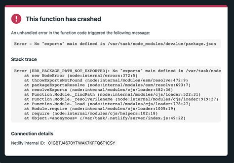 Devalue Cause Crash On Netlify After Update · Issue 6462 · Sveltejs