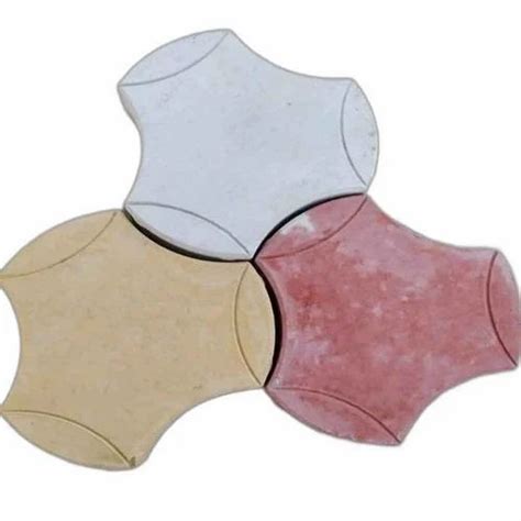 Red Interlocking Concrete Paver Block At Rs 55 Square Feet Interlocking Concrete Blocks In