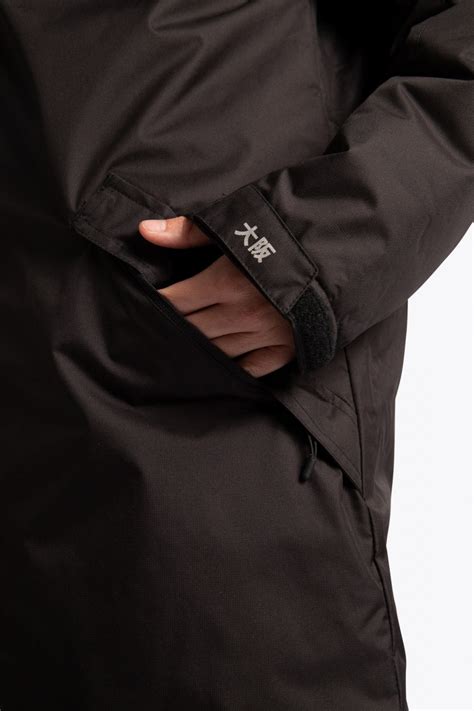 Osaka Unisex Stadium Jacket Black Osaka World