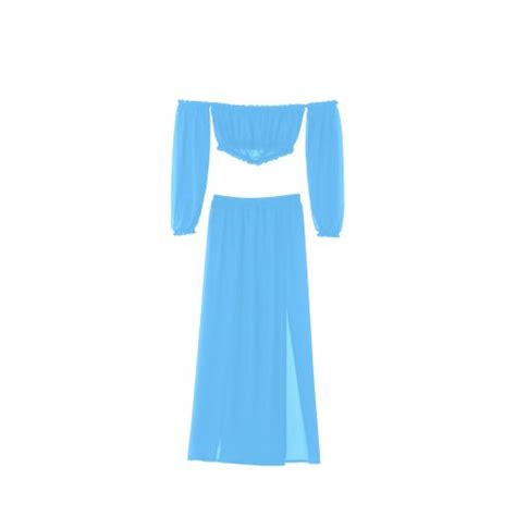 Fashion Bluesexy Mesh Sheer Bikini Cover Ups Set See Through Long Sleeve Crop Tops Floor