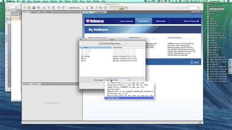 How To Open Java File Using Netbeans Youtube