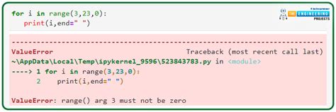Range Sequence In Python Using Tensorflow The Engineering Projects