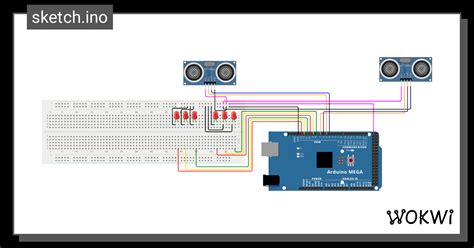 Traffic Diversion Wokwi Esp32 Stm32 Arduino Simulator