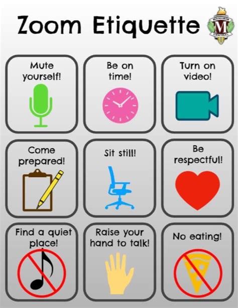 Zoom Classroom Rules At George Redden Blog