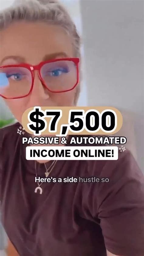 Earn 7 500 Passive And Automated Income Online Quick Money Online Easy Money Online Earn