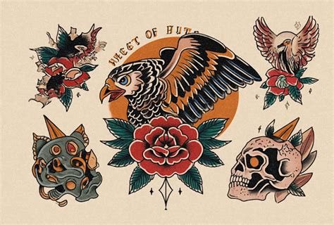 Create Custom Logo Old School Traditional Tattoo Design By Oceaneters