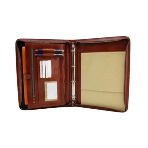 Brown 37 X 26 Cm Plain Leather File Folder For Carry Documents Weight 800 Gm At Best Price In