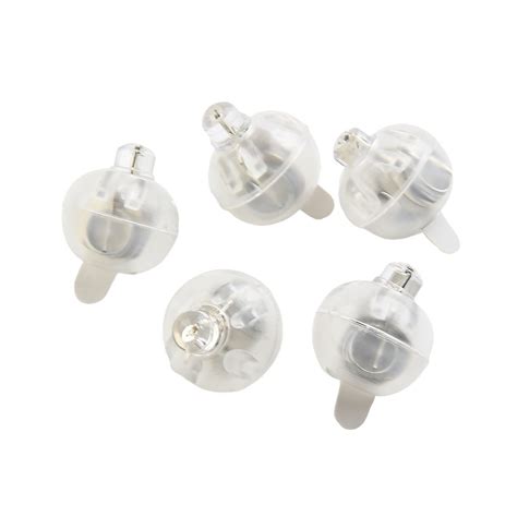 Girlsshop 25pcs Individual Led Balloon Lights Tiny Wireless Battery
