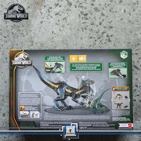 Promo Jurassic World Dino Trackers Track N Attack Indoraptor Dinosaur