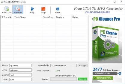Free CDA To MP3 Converter Download Convert CDA Files Into MP3