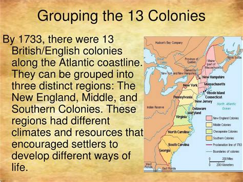 Ppt The 13 Colonies Powerpoint Presentation Free Download Id1434362