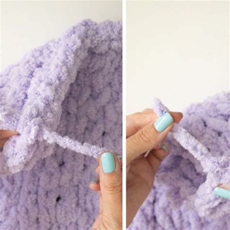 How To Finger Knit A Floor Pouf Finger Knitting Finger Knitting