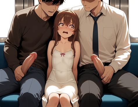 Rule 34 1girls 2boys Ai Generated Big Penis Blush Erect Penis