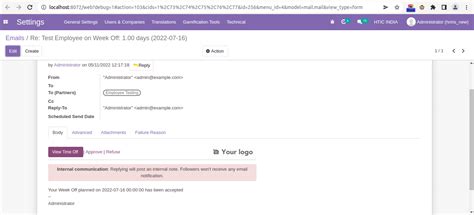 Odoo 14 How The Mail Notifications Are Working In Odoo14 For The