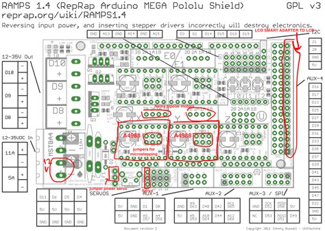 Lcd With Arduino Mega Ramps 14 Servo Power Supply Issue General Guidance Arduino Forum