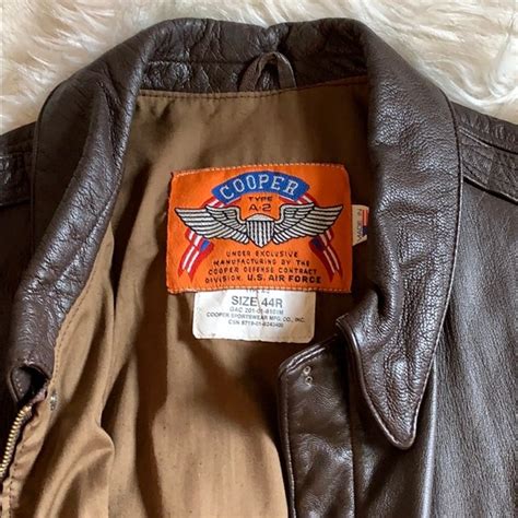 Cooper Jackets And Coats Vintage Cooper Type A2 Leather Flight Jacket