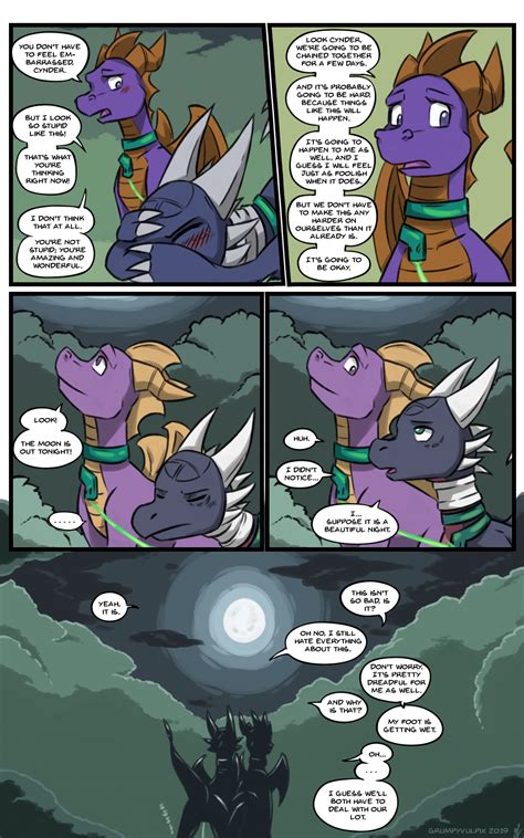 Rule 34 Comic Conditional Dnp Cynder Dragon Female Grumpyvulpix Hi