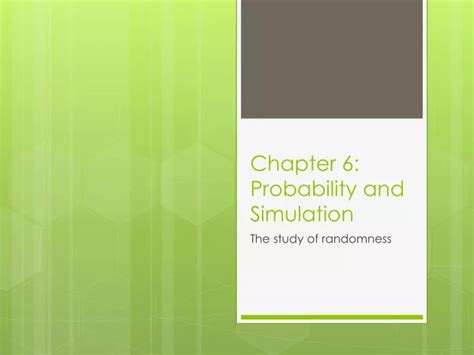 PPT Simulation Probability Study Predicting Random Events PowerPoint Presentation ID 8781270