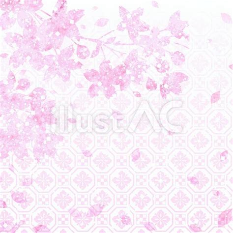 免费矢量 桜の背景素材