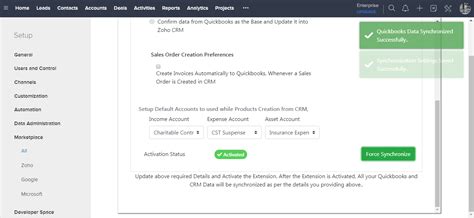 Zoho Crm Integration With Quickbooks Two Way Sync
