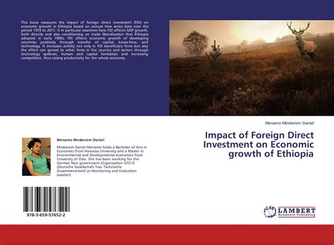 Impact Of Foreign Direct Investment On Economic Growth Of Ethiopia 978 3 659 57652 2