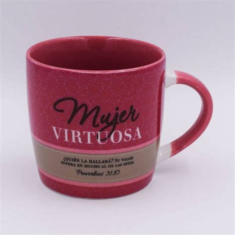 Taza Lg Vintage Mujer Virtuosa Desarrollo Cristiano Del Per