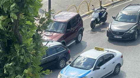 ВИДЕО Сообраќајка предизвика колапс во центарот на Охрид Ohrid1