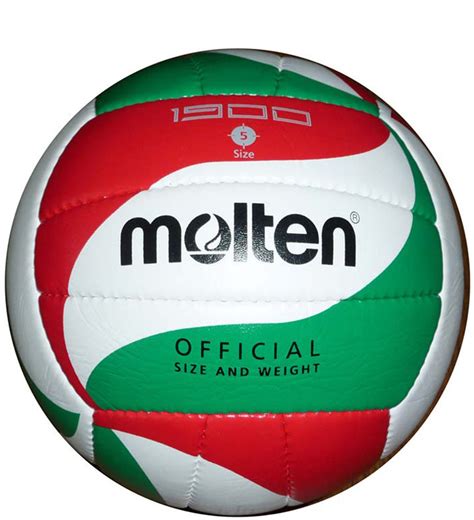 Мяч волейбольный Molten Volley ball, 5 размер, белый, зеленый купить по ...