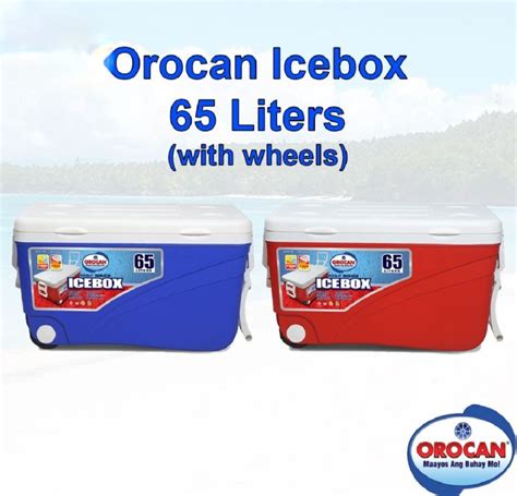 Orocan Icebox 65l Koolit Insulated Icebox With Wheels Free Icescoop And Dry Tray Lazada Ph