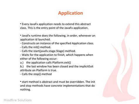 Introduction To Javafx Ppt