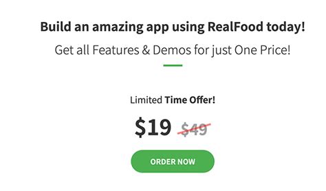 RealFood Mobile React Native Recipes Community Food Code Market