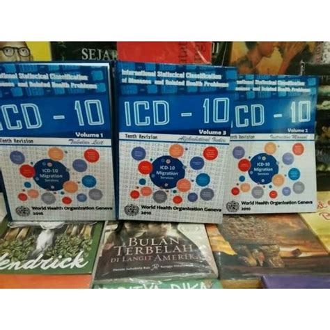 jual paket 3 icd 10 volume 1 2 3 icd 10 tahun 2010 di lapak larrissa